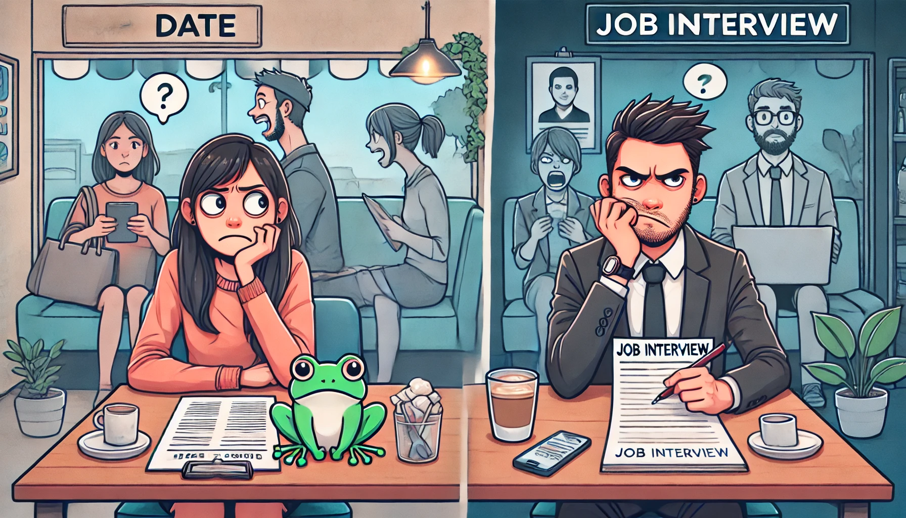 Why Dating and Job Hunting Both Suck